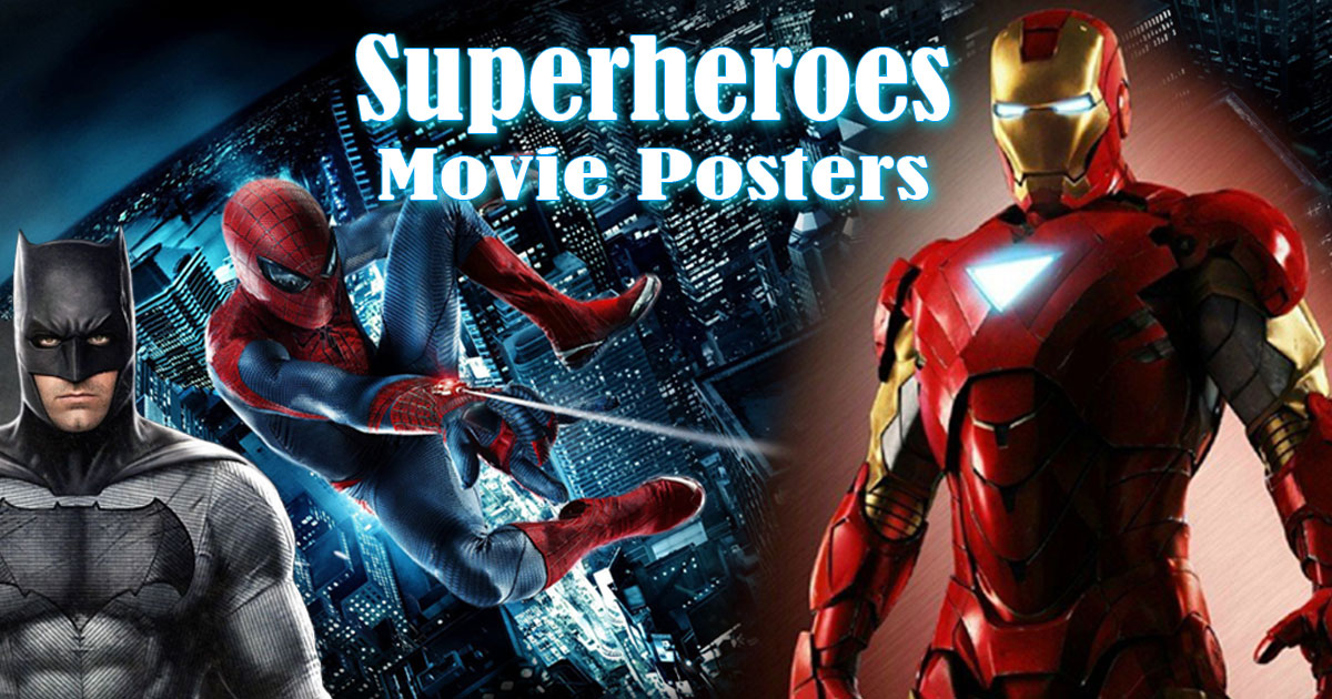 All About Movies - Superhero Movie Posters Original