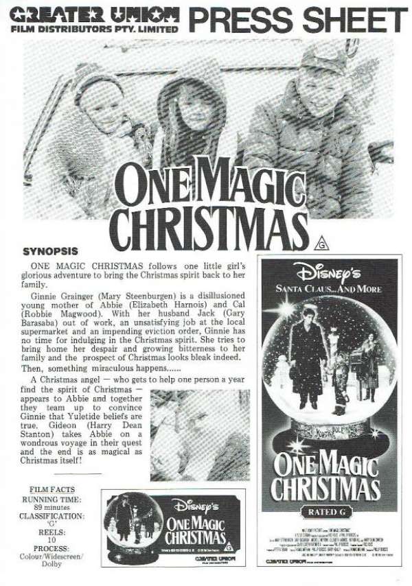 One Magic Christmas Movie