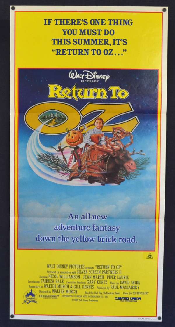 Return To Oz Movie Poster