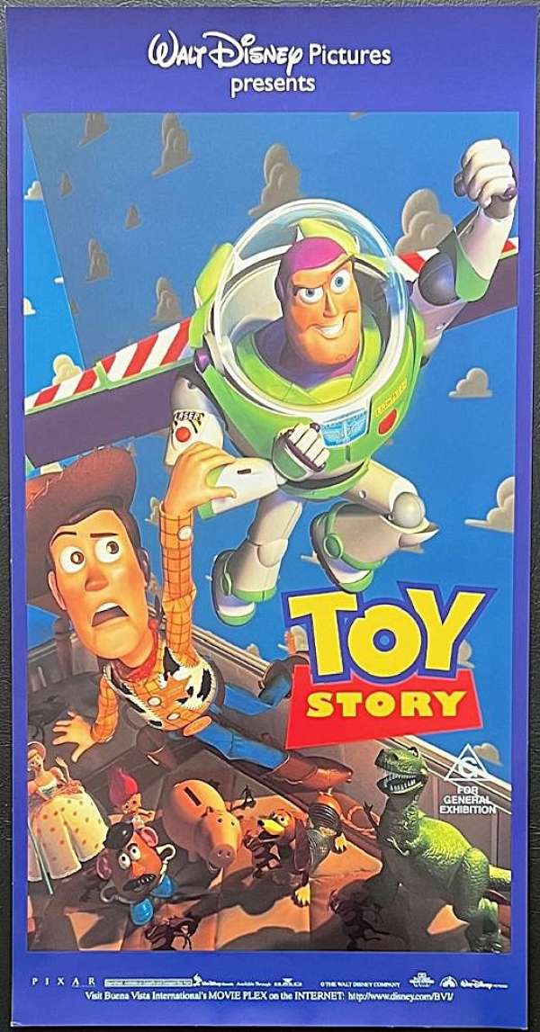 Toy Story Poster 1995 Toy High Quality Story 1995 Original Movie