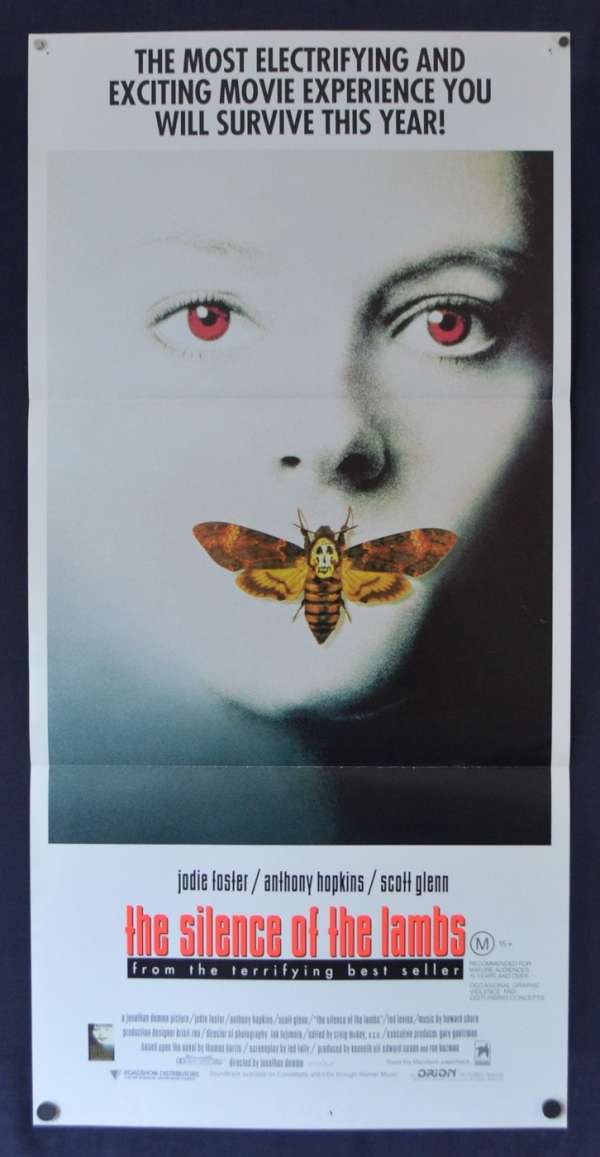 Jodie Foster Silence Of The Lambs Poster