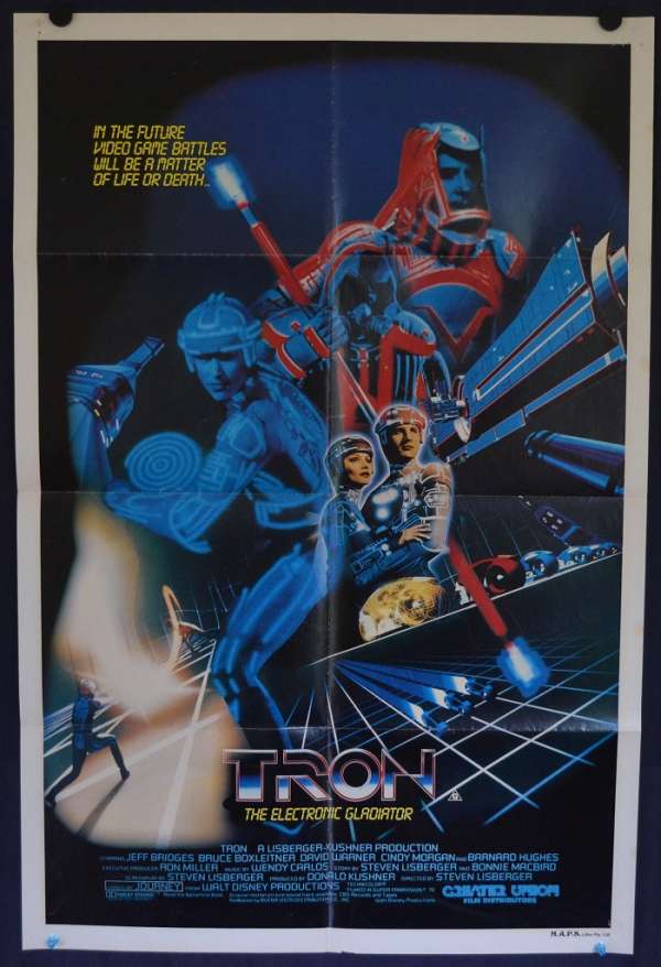 Tron 1982 Poster Art