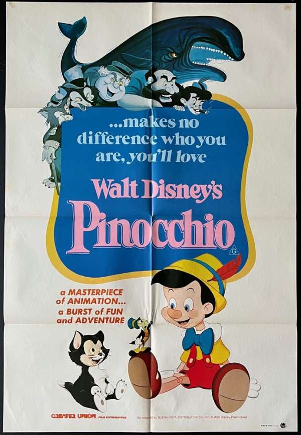 Walt Disney Posters Pinocchio