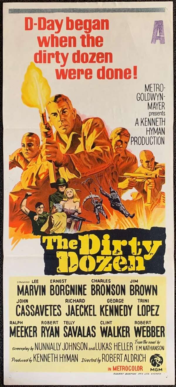 The Dirty Dozen Movie Poster