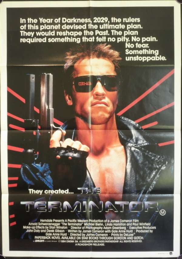 Terminator 1 Movie Poster