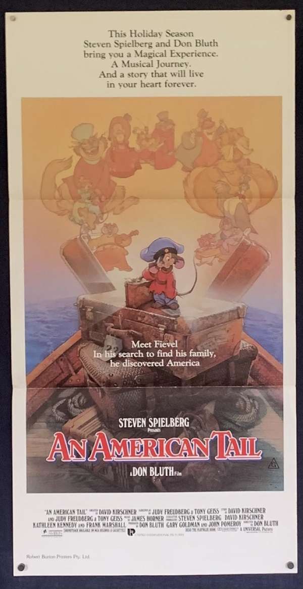 An American Tail Movie Poster An American Tail – Movie Posters