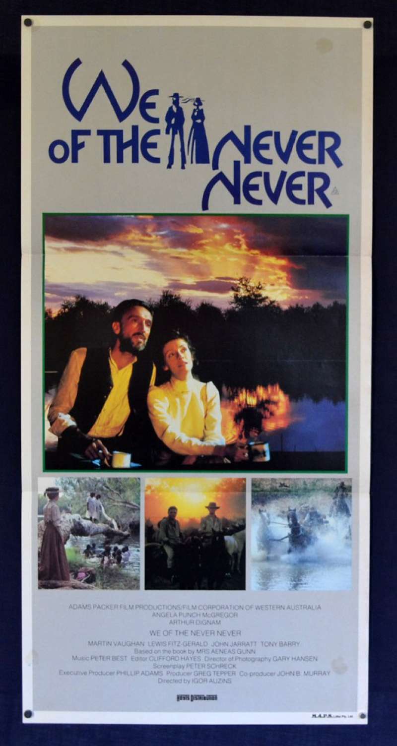 All About Movies - We Of The Never Never 1982 Daybill Movie Poster ...