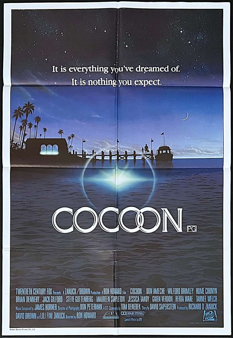 All About Movies - Cocoon Poster Original One Sheet 1985 Steve ...